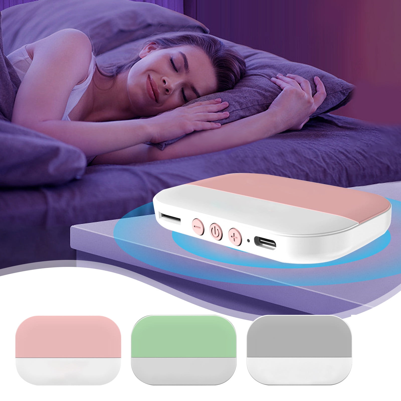 Jacenvly New Fathers Day Gifts Suboccipital Sleep Speaker Sleep Promotion Intelligent Noise ...