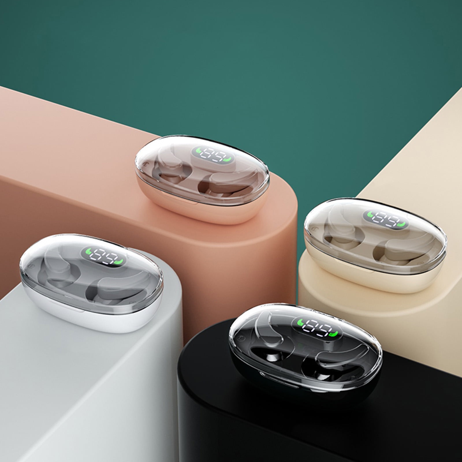 Jacenvly New Fathers Day Gifts Wireless in Ear Low Latency Sports ...