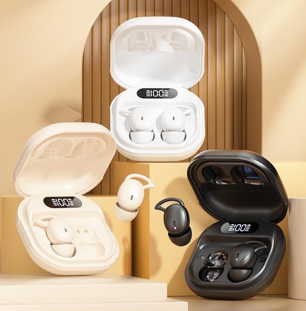 Jacenvly New Fathers Day Gifts Wireless Earbuds Wireless Open-Ear Sports Headphones Clip-On ...