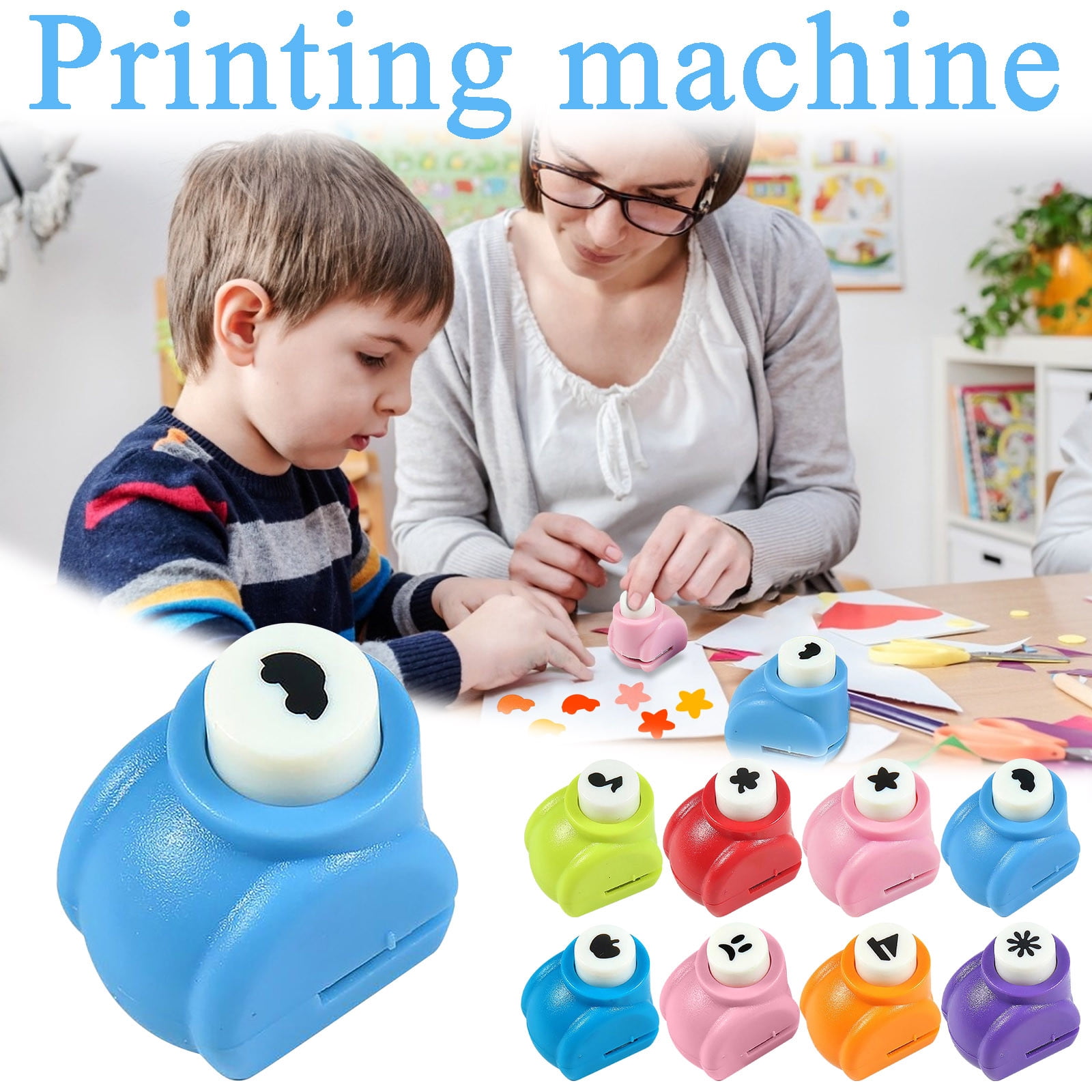 Jacenvly New Kids Toys Children'S Diy Printing Machine Pressure Drawing ...