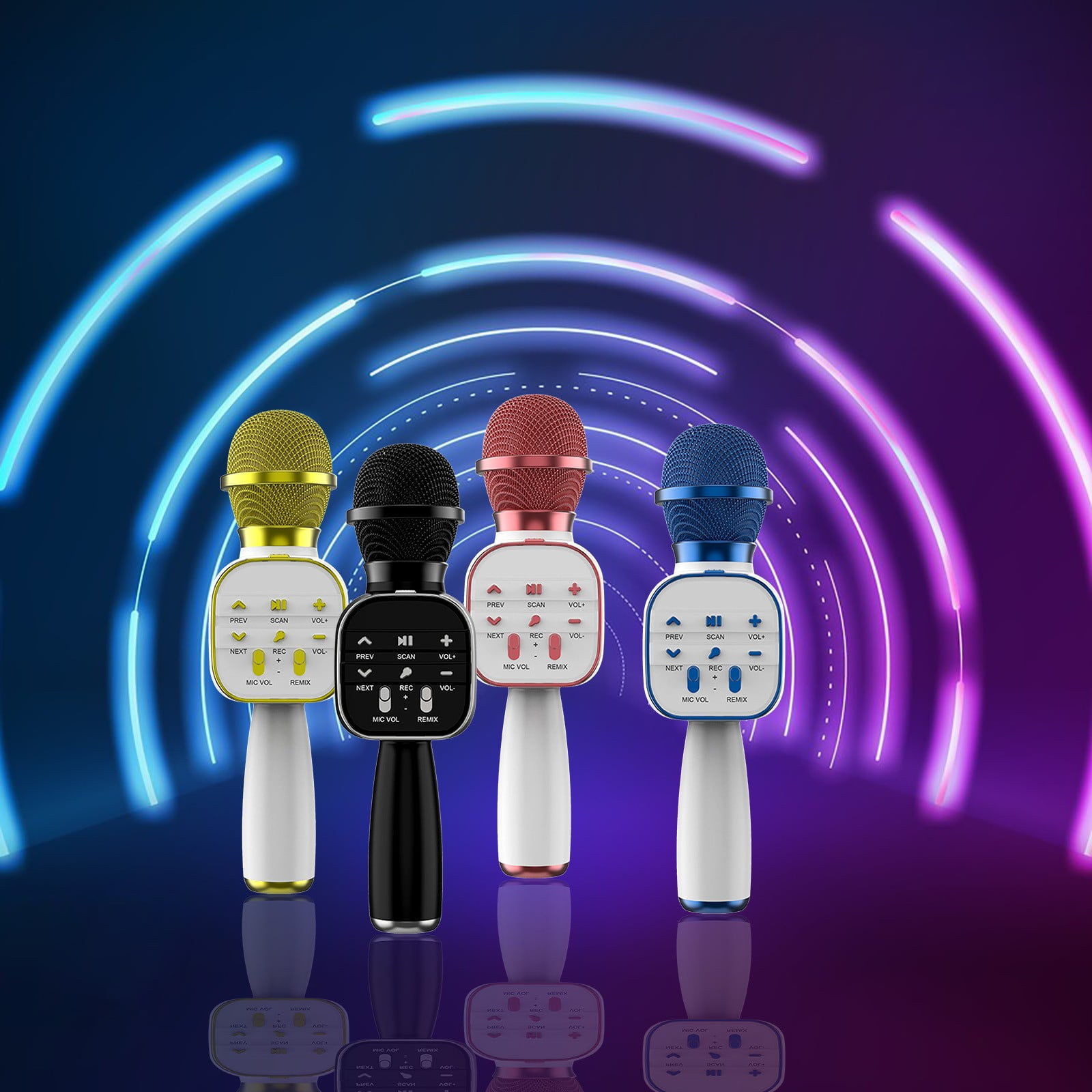 Jacenvly New Summer Home Trend Wireless Microphone Bluetooth Speaker ...