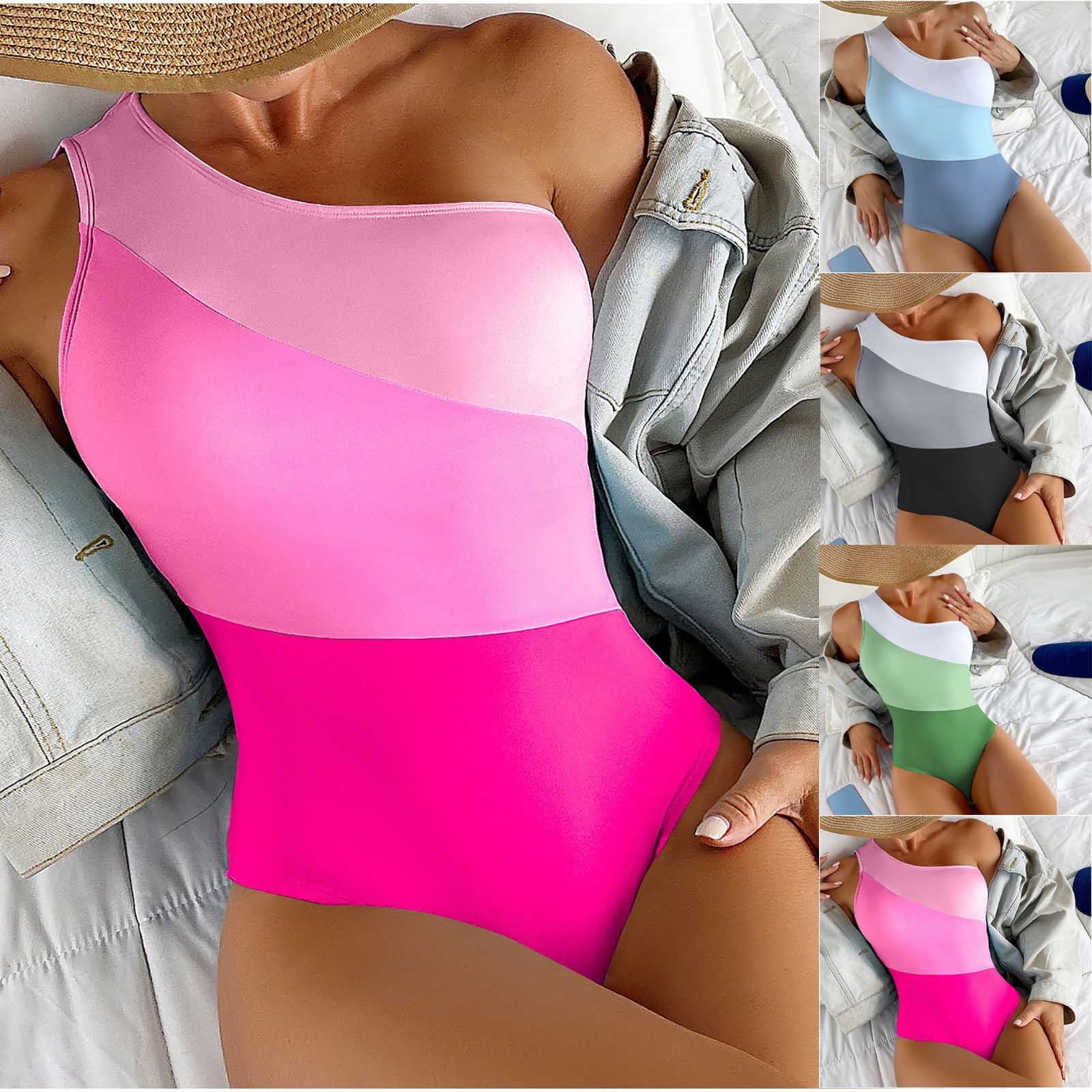 Jacenvly One Piece Swimsuits For Women Clearance Cozy Sleeveless