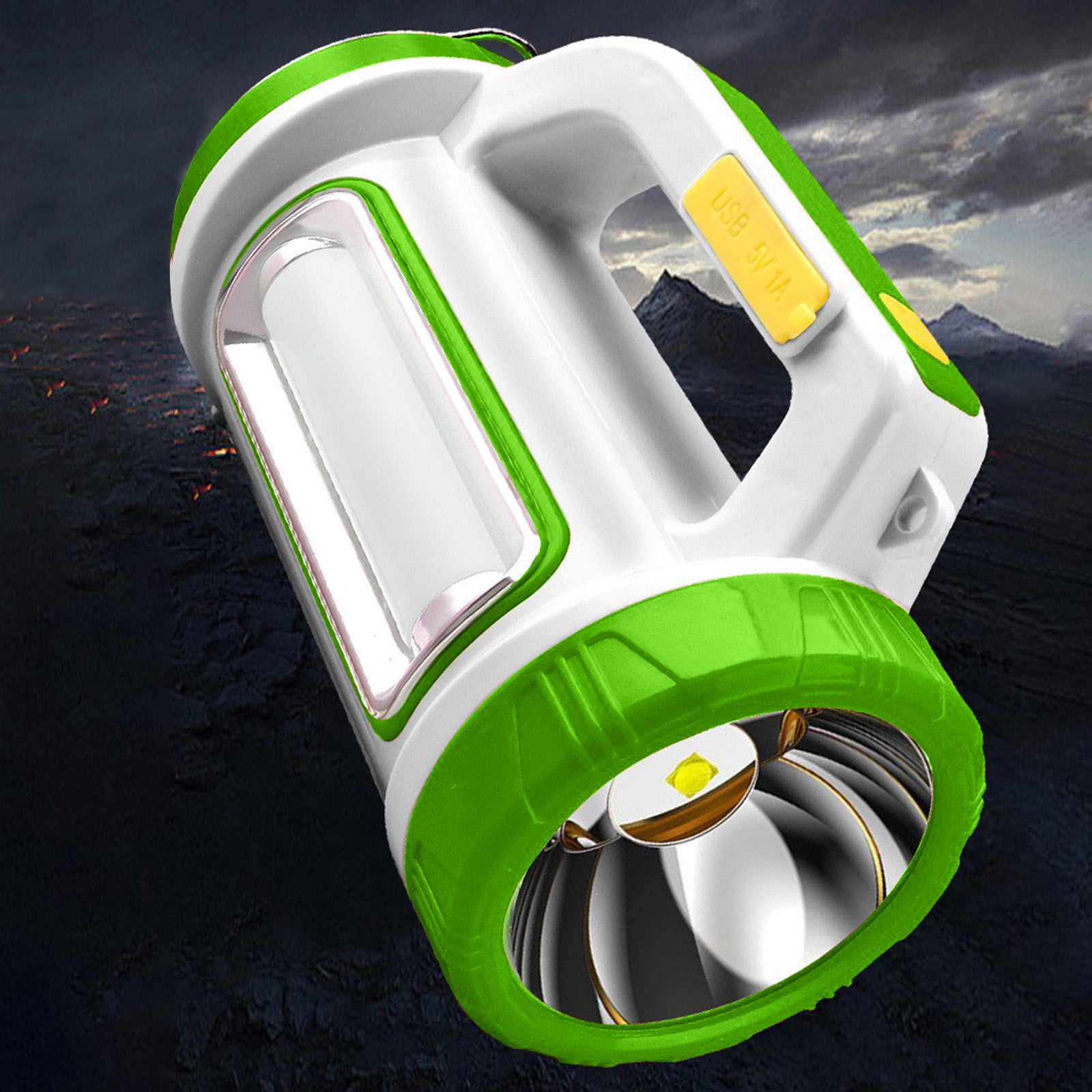 Jacenvly Outdoor Christmas Lights for House Flashlight Rechargeable Led ...