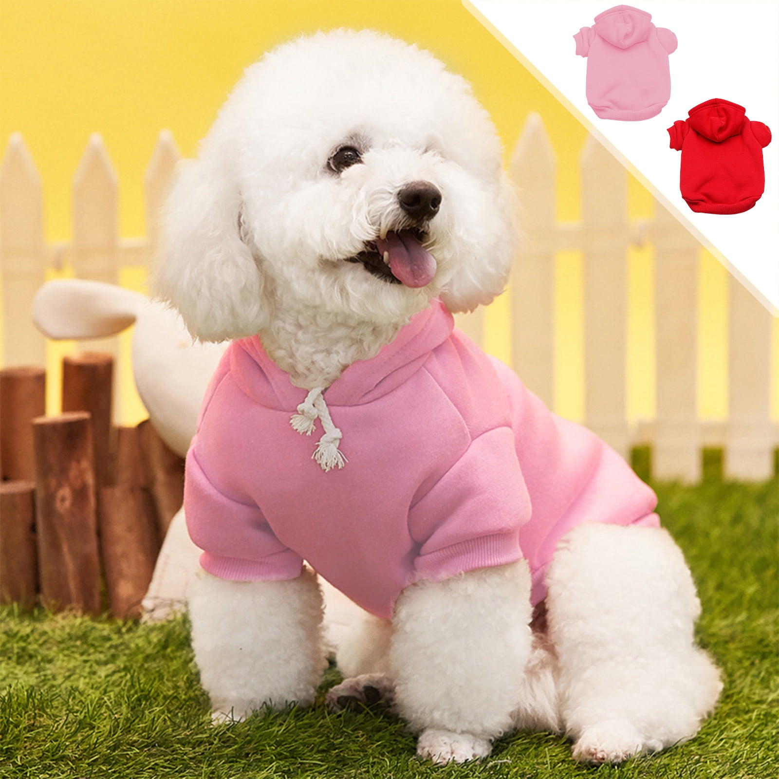 Jacenvly Party Decorations Pet Clothes Universal Coat Dog Casual Two ...