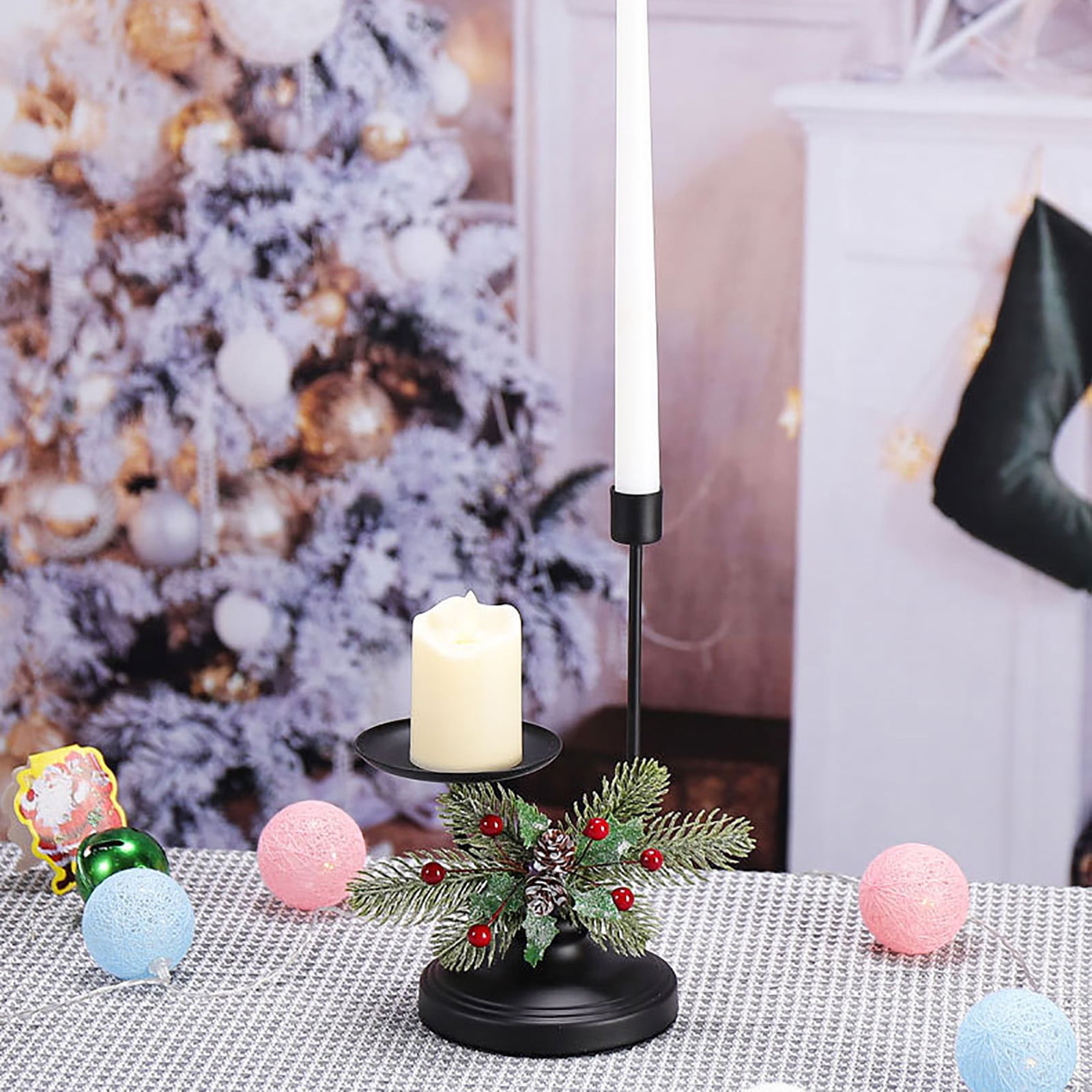 Jacenvly Pop up Christmas Tree Clearance Christmas Candle Holders for ...