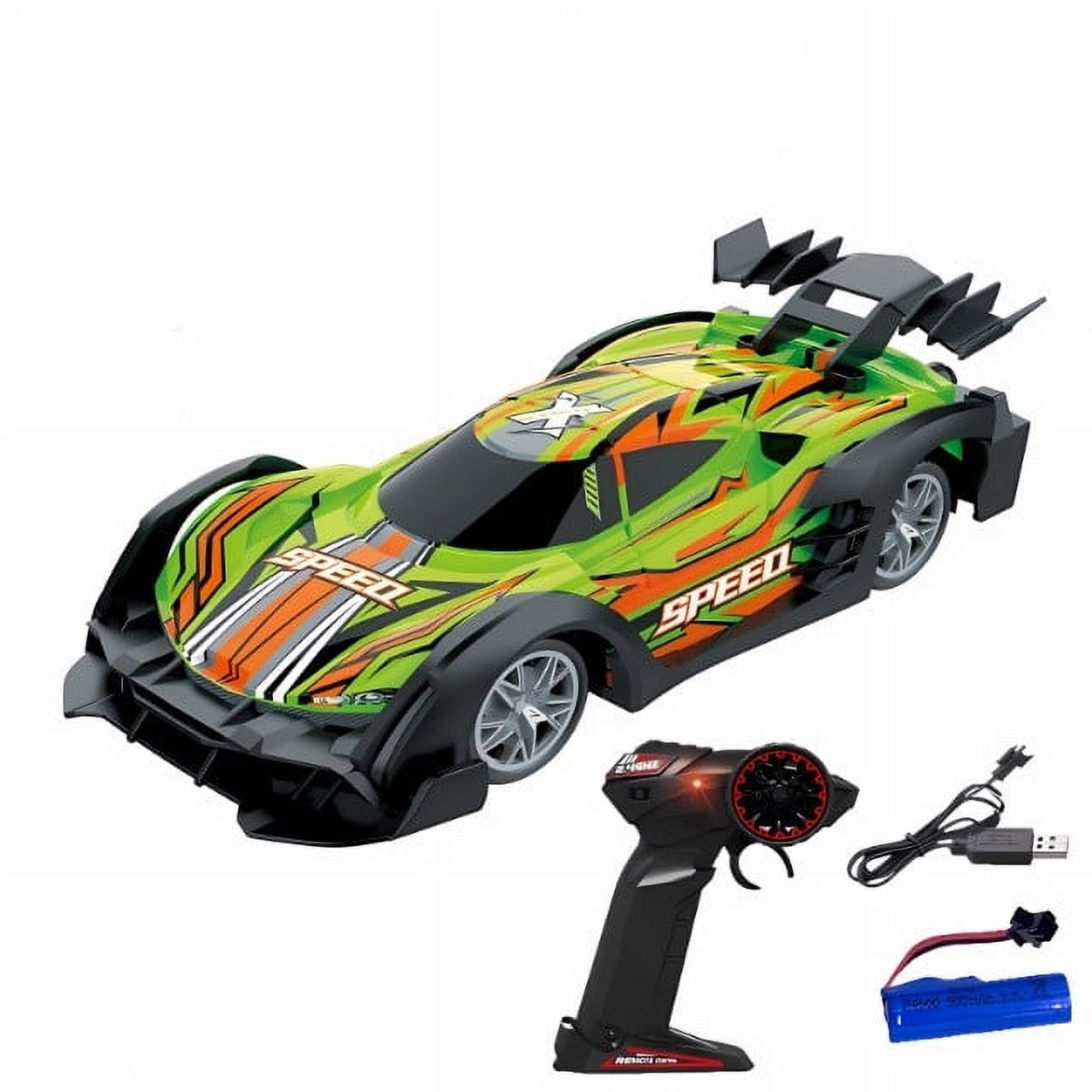 Jacenvly RC Drift Cars 2.4G Remote Control Car, 1:18 Scale 4WD ...