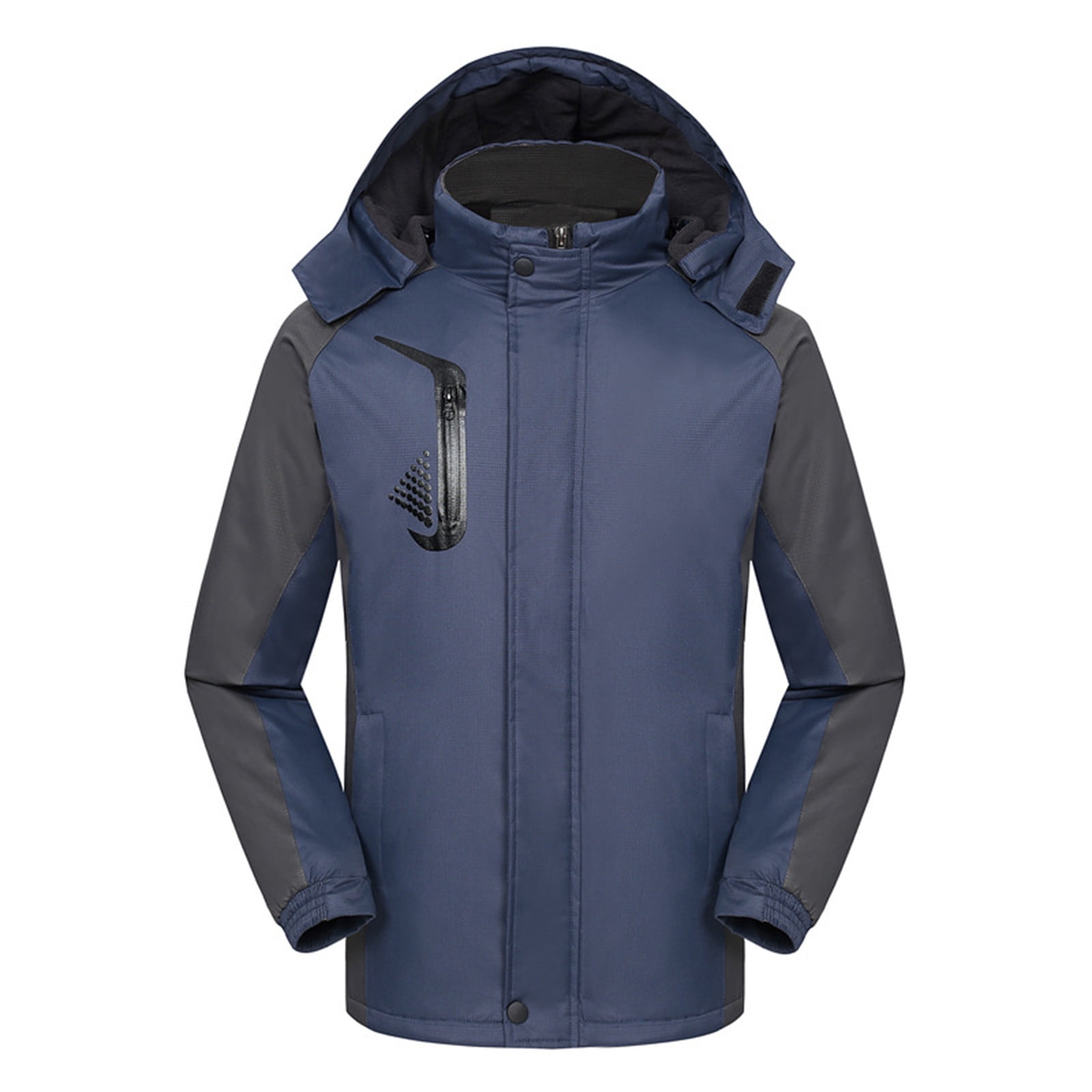 Jacenvly Rain Jacket Women Clearance Waterproof Windproof Removable