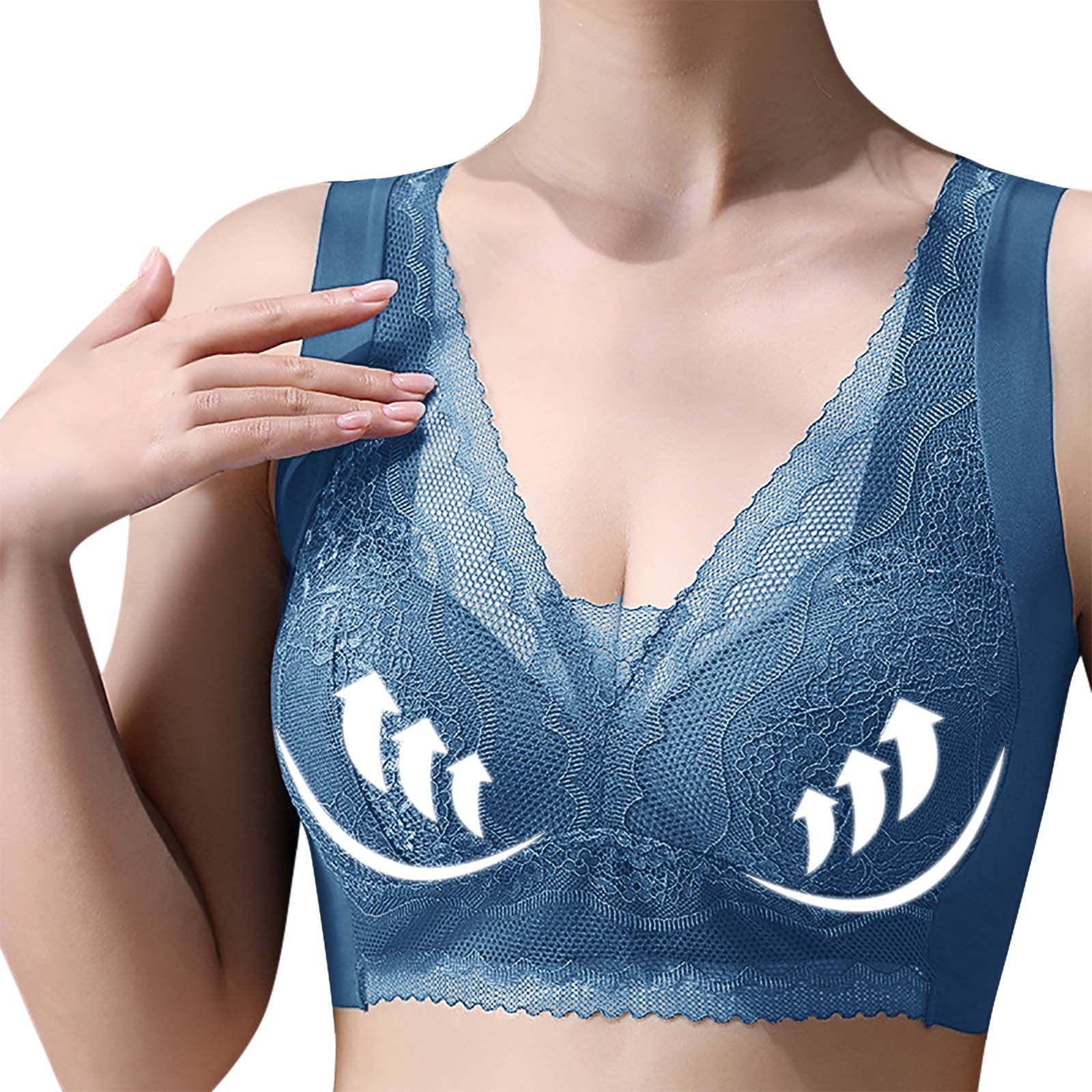 Jacenvly Sports Bras for Women High Support Clearance Print Loose ...