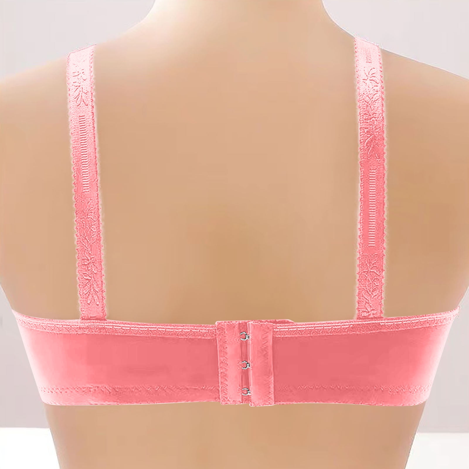 Jacenvly Sports Bras for Women High Support Solid Elastic Soft Cotton ...
