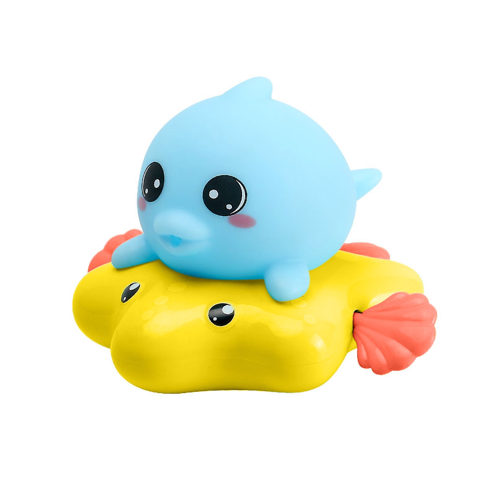 Jacenvly Toy Gift New Big Eyes Cute Whal e Bath Squeez e Water ...