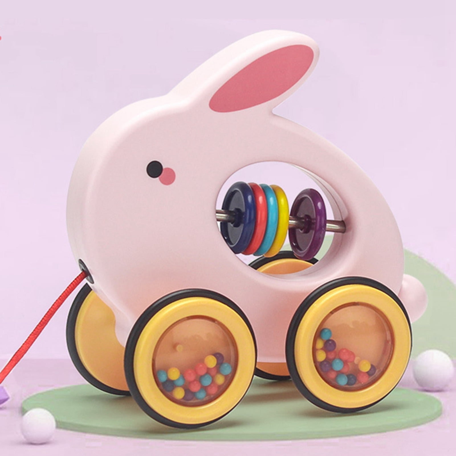 Jacenvly Toys for 2 + Year Old Boy Children'S Drag Toy Car Pull Rope ...