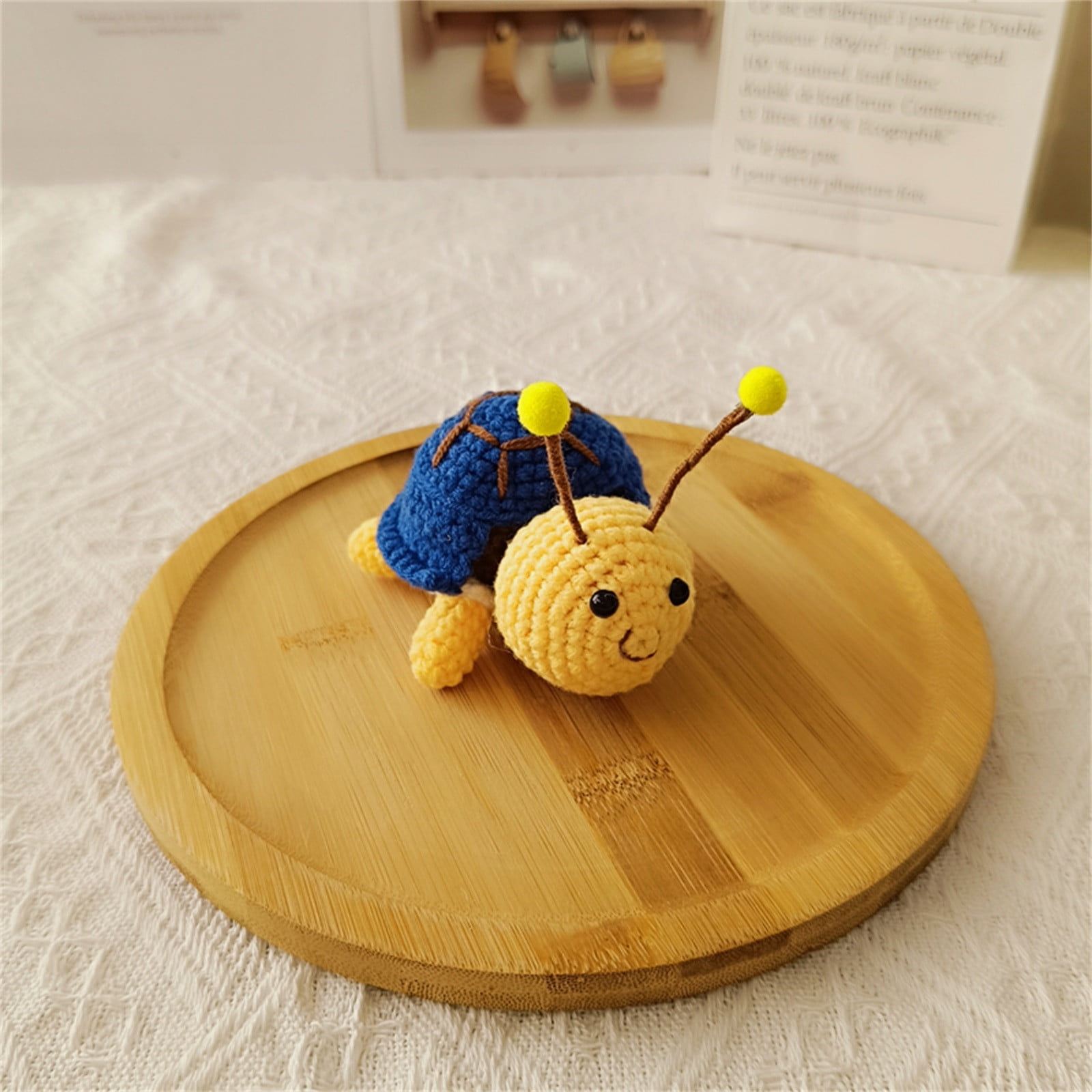 Jacenvly Toys for Ages 5-7 Clearance Turtle Bee Crochet Kit for ...
