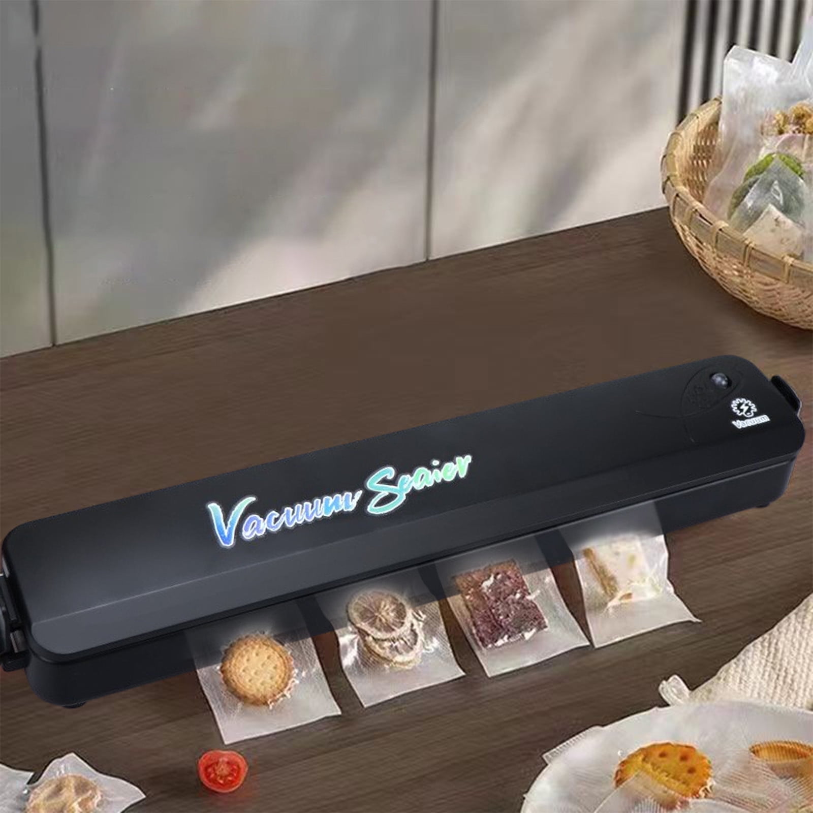 Jacenvly Vacuum Sealer, Food Protector Vacuum Sealer Machine, Automatic Food Vacuum Sealer For ...