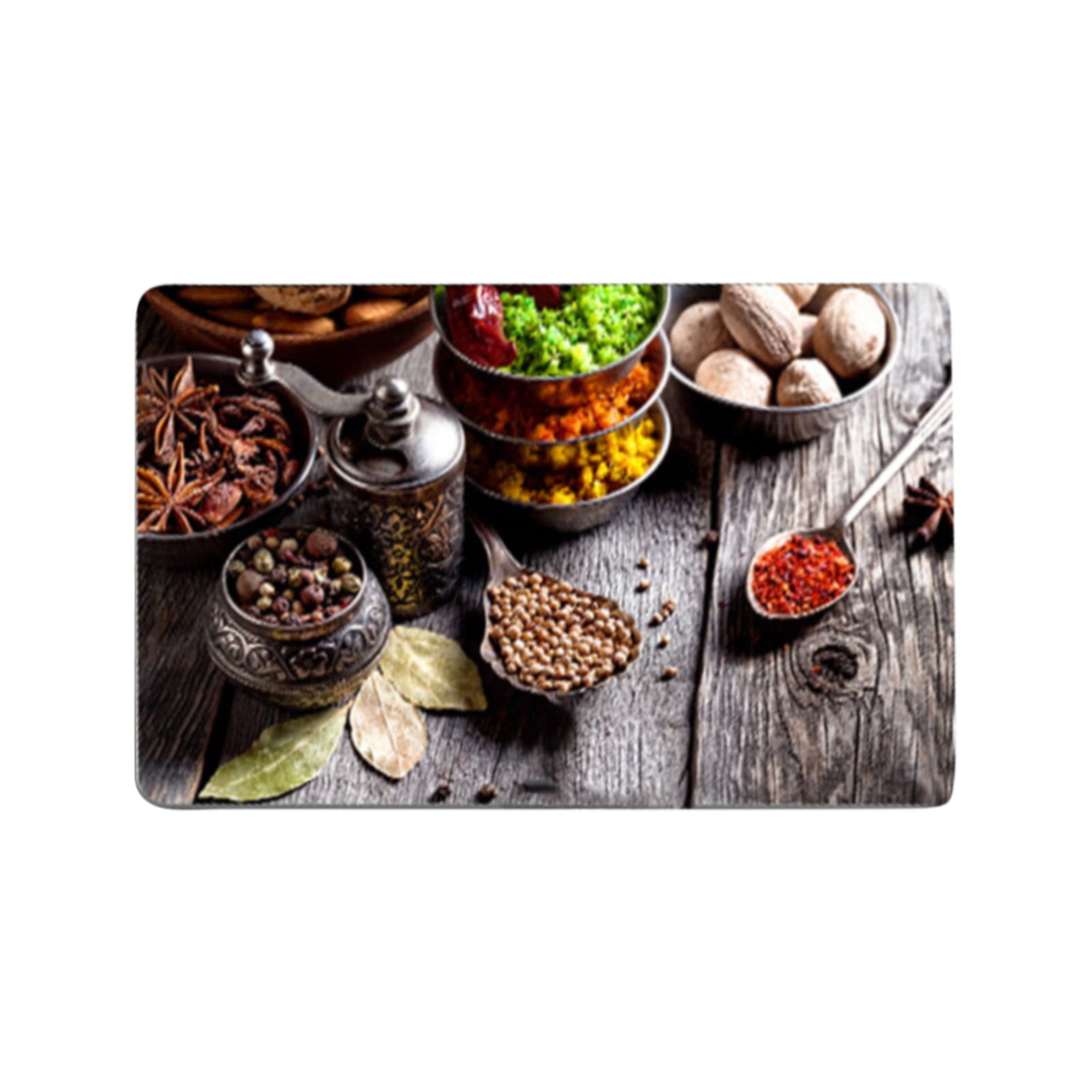 Jacenvly Valentines Kitchen Mats Kitchen Rugs Vintage Absorbent Non ...