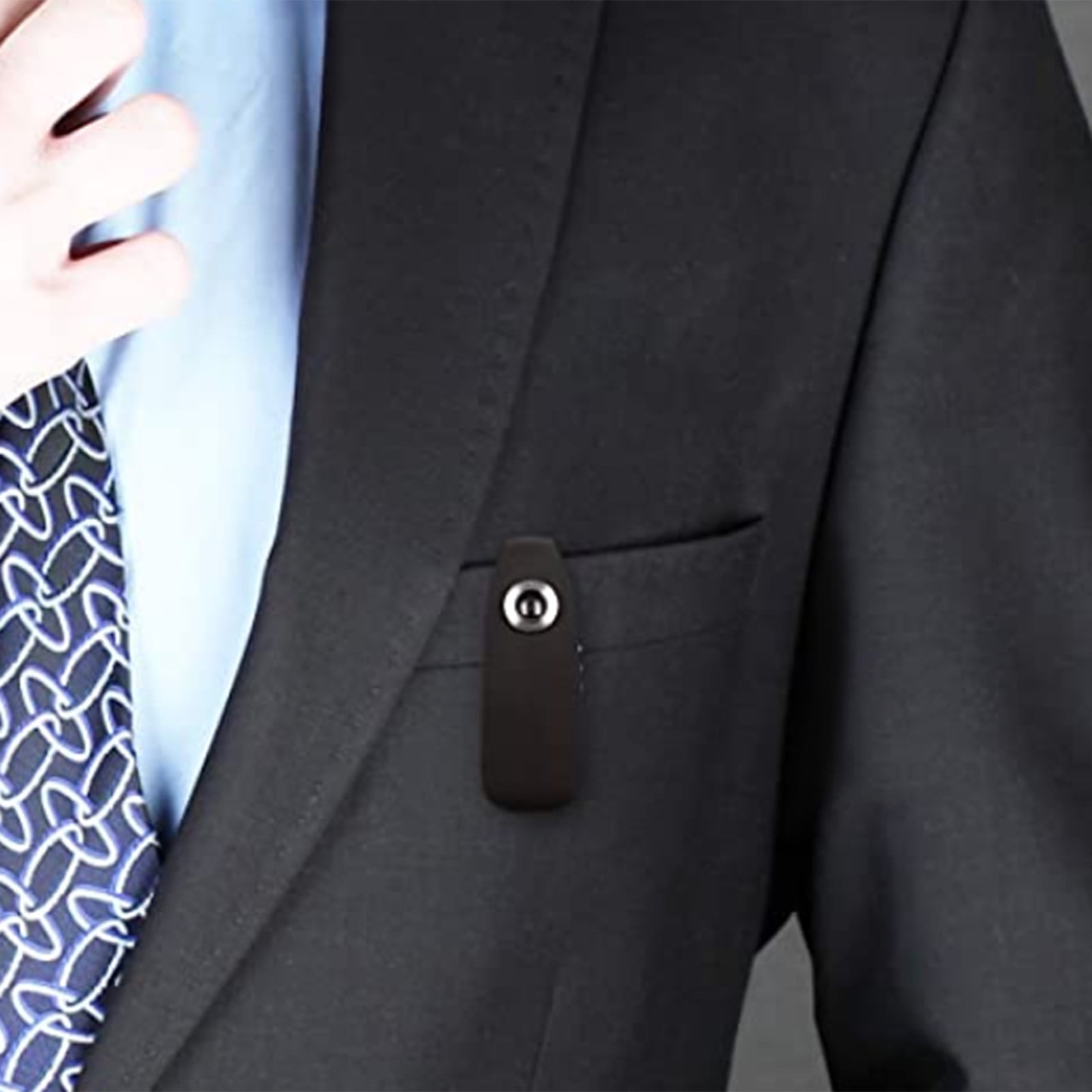 Jacenvly Wearable HD 1080P 2 MP Back Clip Camera with Charging Cable ...