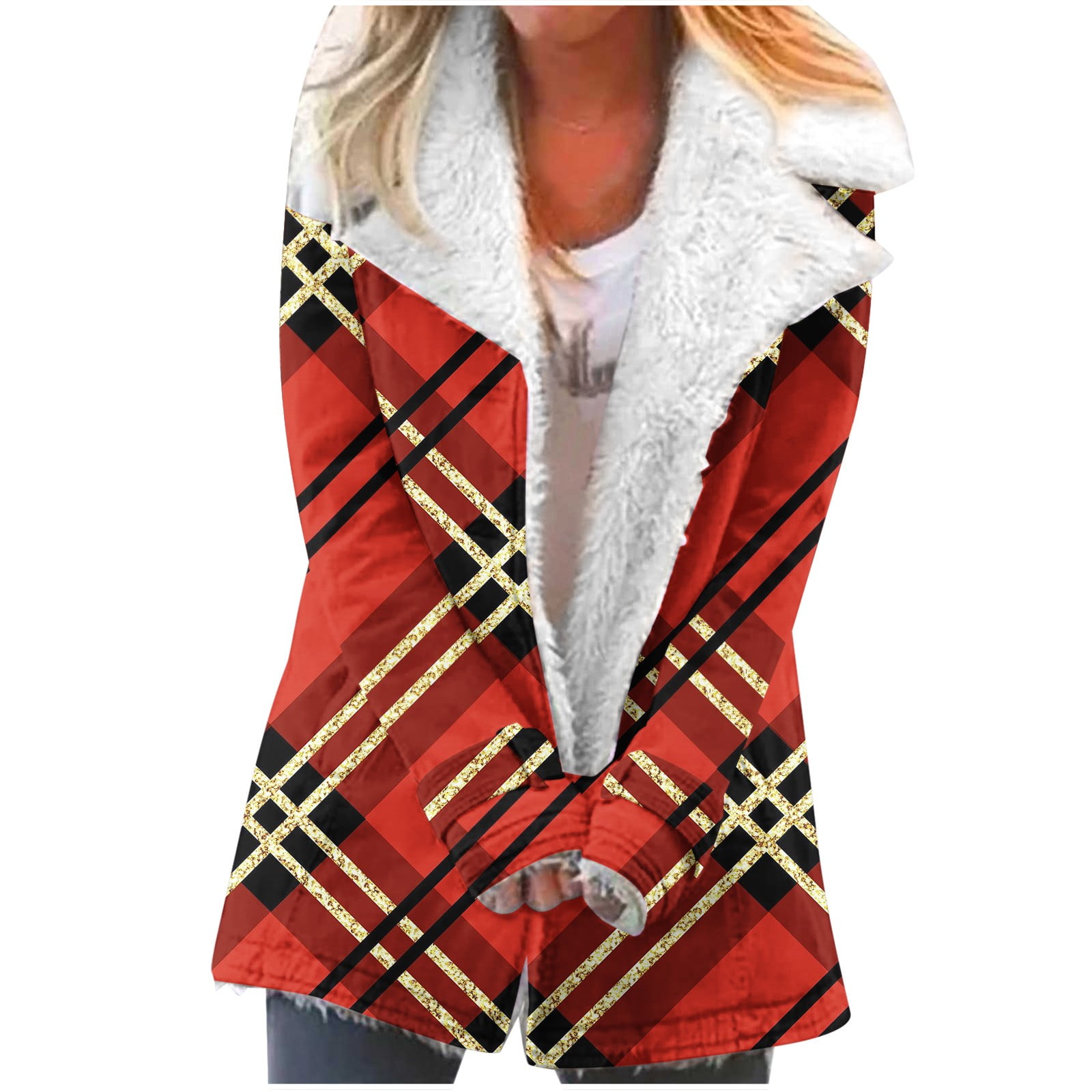 Jacenvly Winter Jackets For Women Clearance Soft Comfortable Plush
