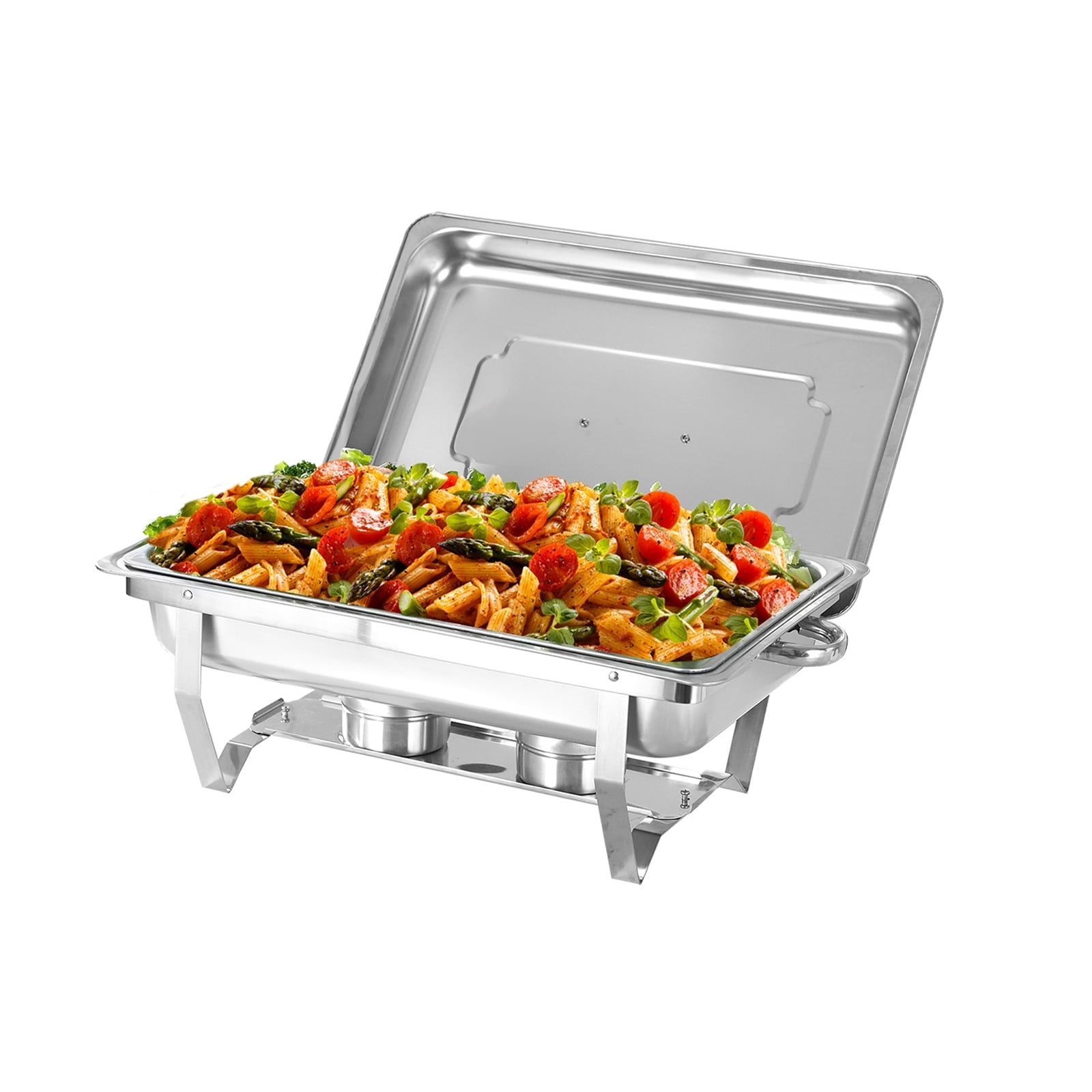 Jacgood 1 PCS Chafing Dish Chafer 8 QT Stainless Steel Food Warmer ...
