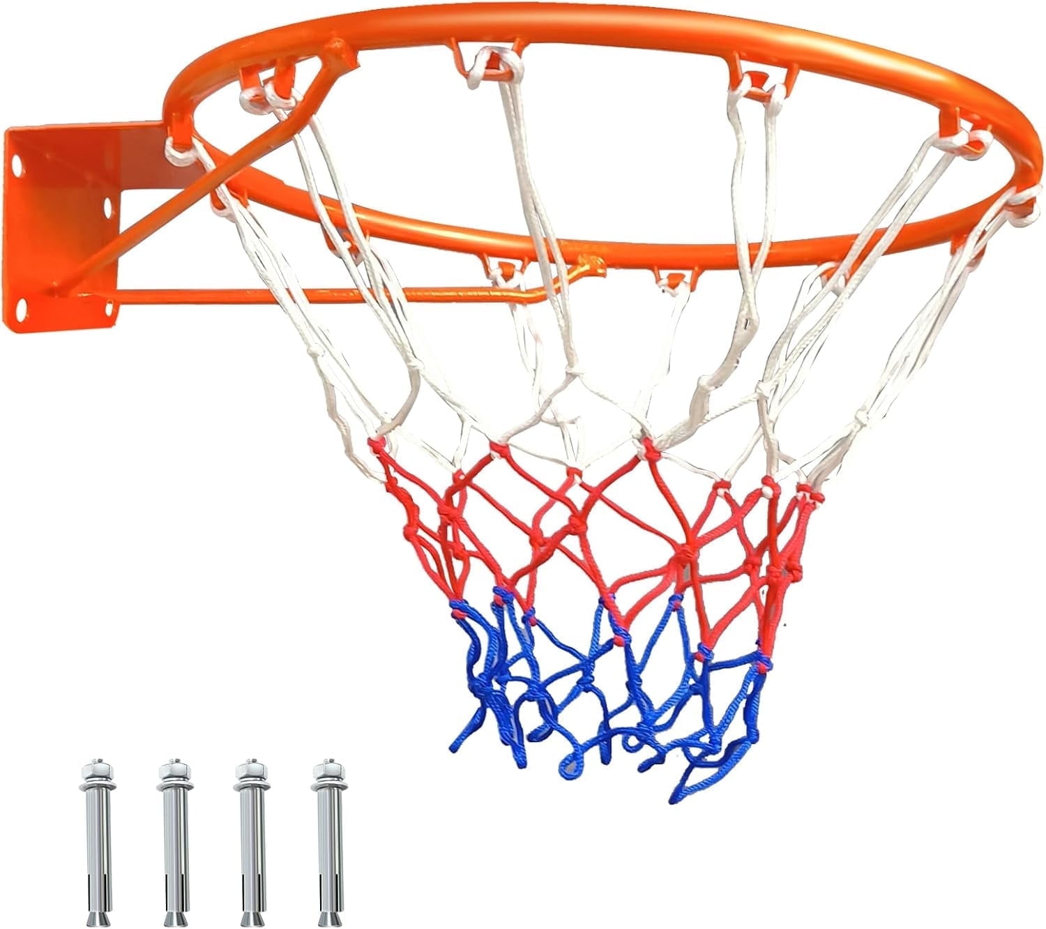 Jacgood Solid 18" Basketball Rim Replacement Outdoor Indoor Wall ...