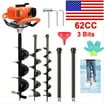 "XtremepowerUS 1500W Electric Post Hole Digger with 6"" Auger Bit Set ...