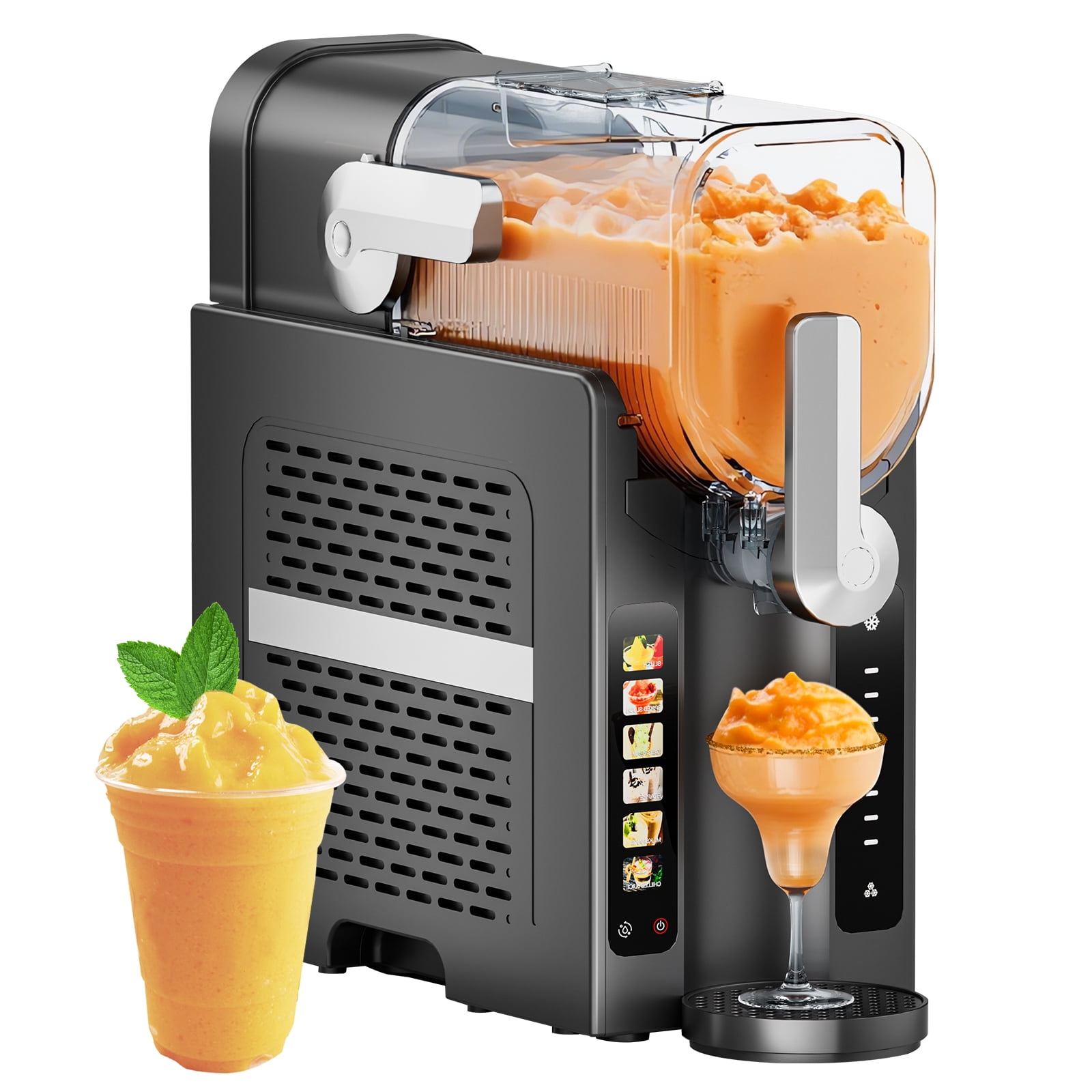 Jacgood Slushie Machine for Home - No Ice Needed 70oz Slushy Machine ...