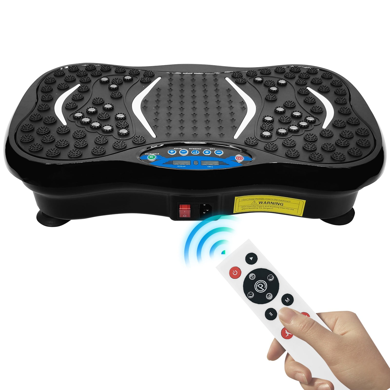 Jacgood Remote Control Vibration Plate Exercise Machine 99 Levels - Walmart Business Supplies