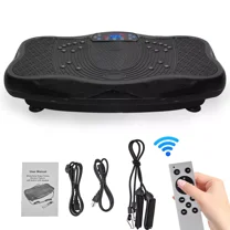 Segawe ABS Shell Fitness Vibration Plate Machine, Full Body Shaker Exercise Equipment with Two ...