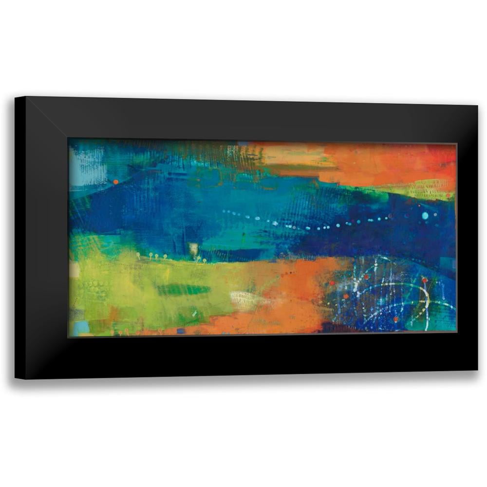 Jachimiec, Sue 14x9 Black Modern Framed Museum Art Print Titled - Yardland IV - Walmart.com