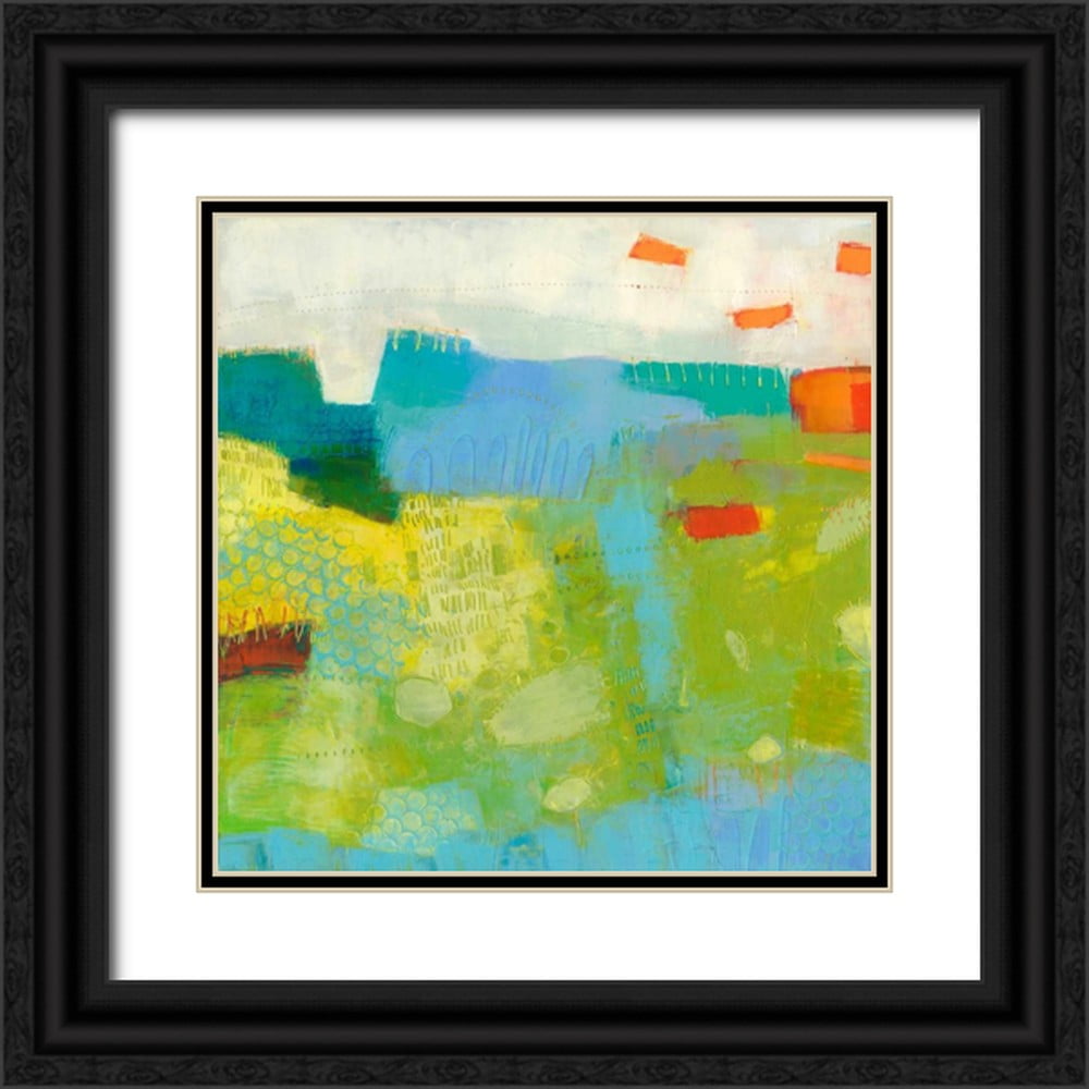 Jachimiec, Sue 15x15 Black Ornate Wood Framed with Double Matting ...