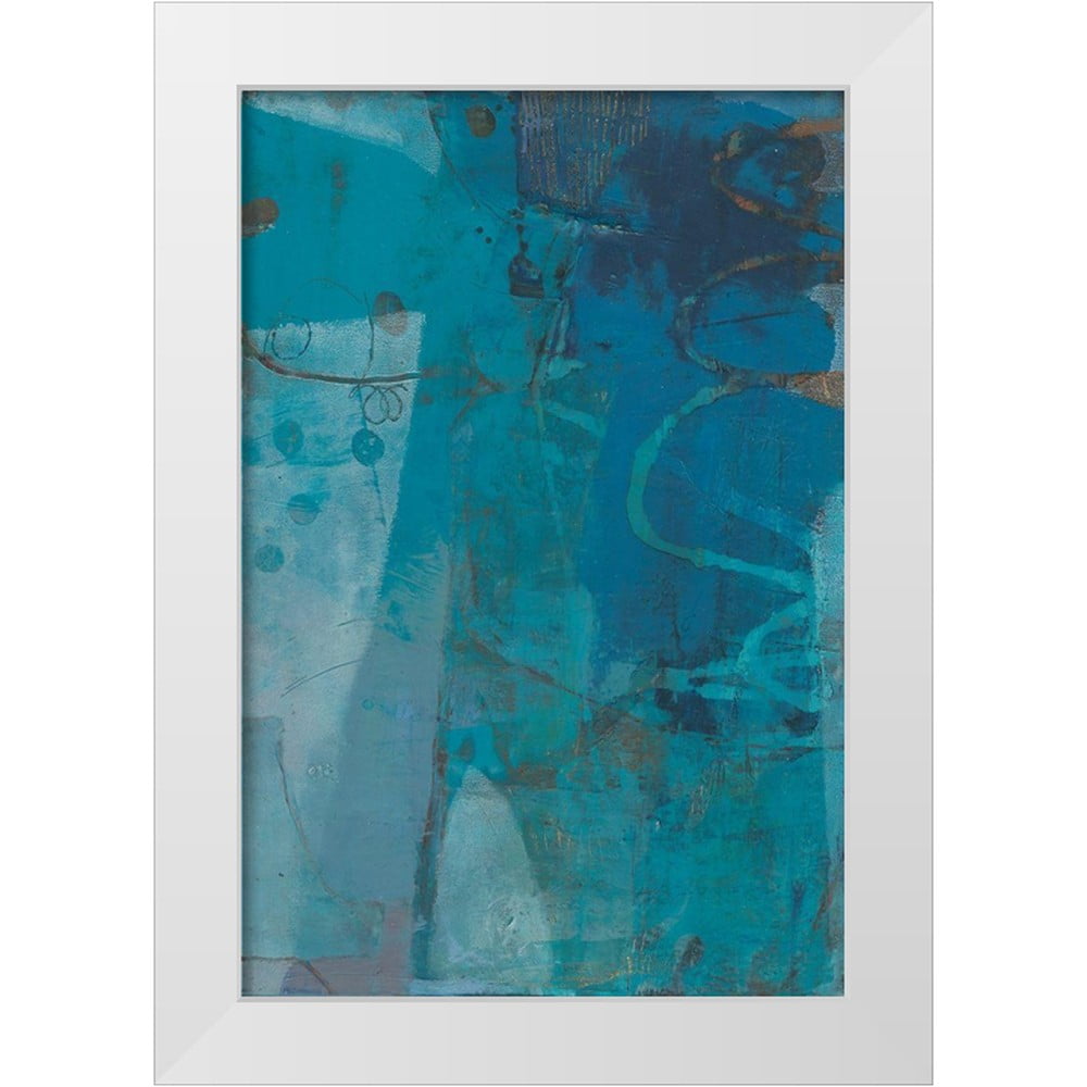 Jachimiec, Sue 17x24 White Modern Wood Framed Museum Art Print Titled - Chivy III - Walmart.com