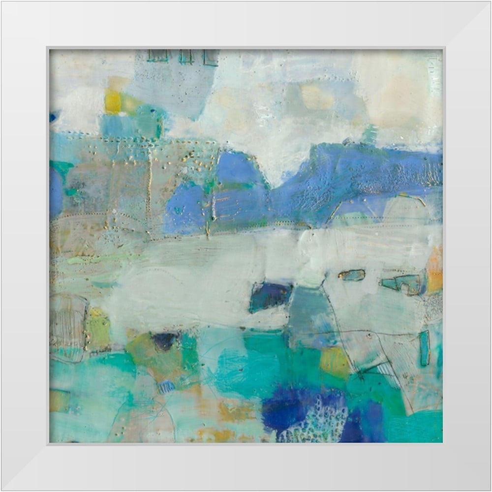 Jachimiec, Sue 20x20 White Modern Wood Framed Museum Art Print Titled - Brontide III - Walmart.com