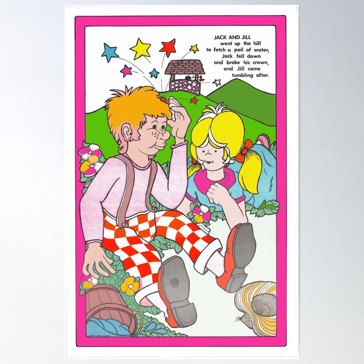 Jack And Jill Poster Wall Art, Modern Wall Decor For Living Room ...