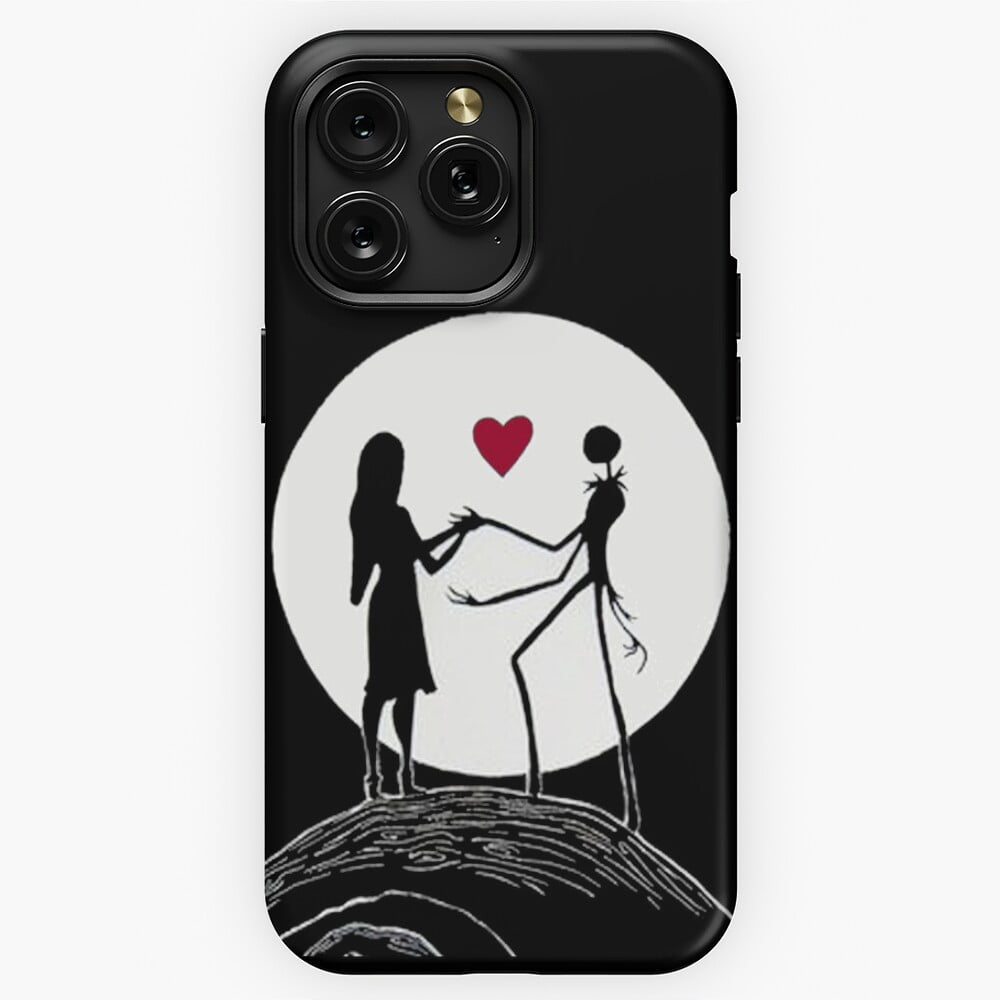 Jack And Sally Collage Holiday Gothic Art iPhone Case 17 to 11 Pro Max ...