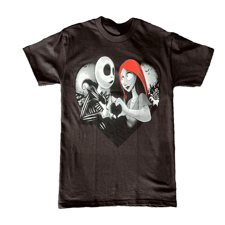 Jack And Sally Graphic Tee - Walmart.com