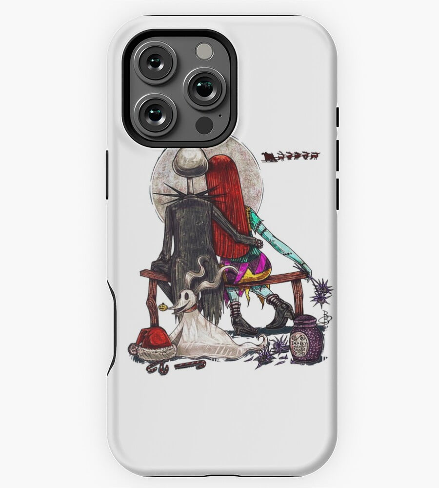 Jack And Sally Terror Love GA1844 Phone Case for iPhone 11 to 17 Pro ...