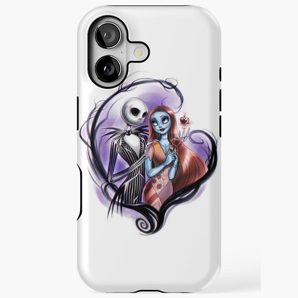 Jack And Sally Together Protective Case for iPhone 11 12 13 14 15 16 17 ...