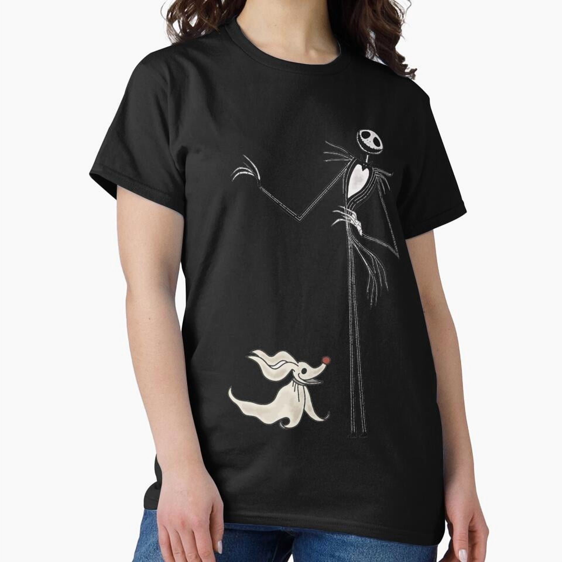 Jack And Zero Terror Before Christmas Graphic H48860 Unisex T-Shirt, Up ...