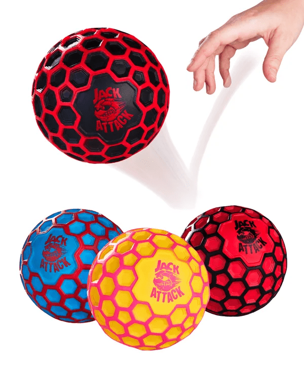 Jack Attack Hex Ball: World's Bounciest Ball- The World's Bounciest Ball! (Random Color ...