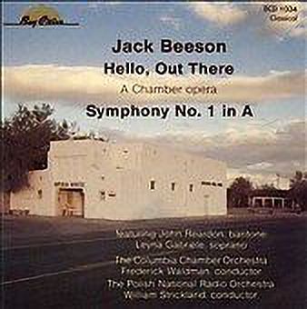 Pre-Owned Jack Beeson: Hello Out There; Symphony No. 1 (CD, Bay Cities ...
