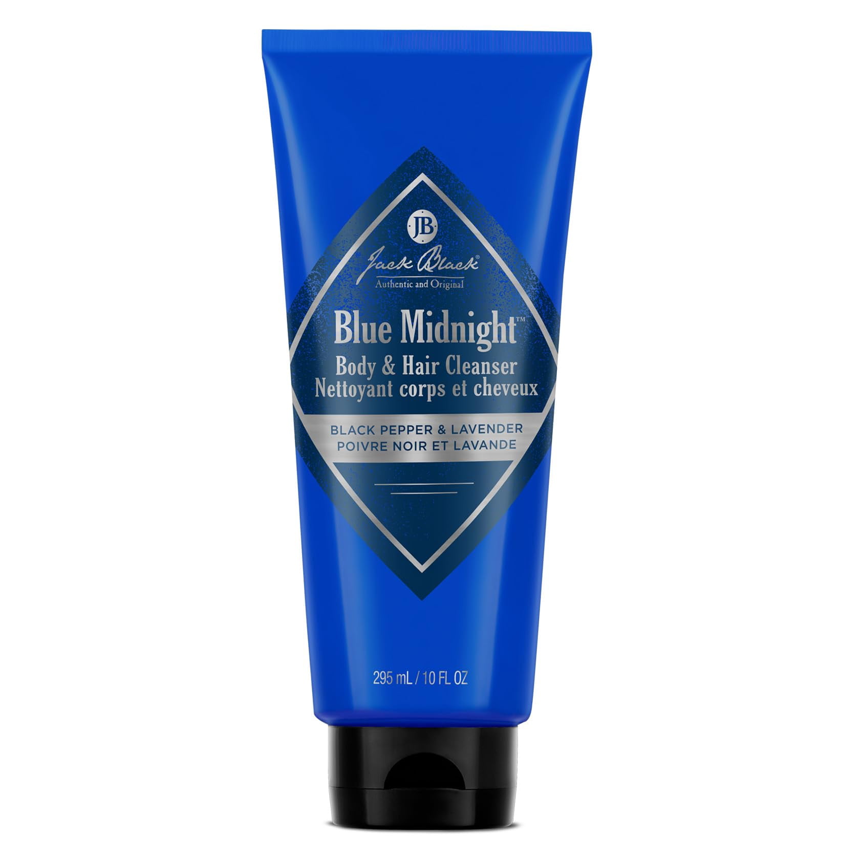 Jack Black Blue Midnight HMF23 Body & Hair Cleanser, 10 Fl Oz - Black ...