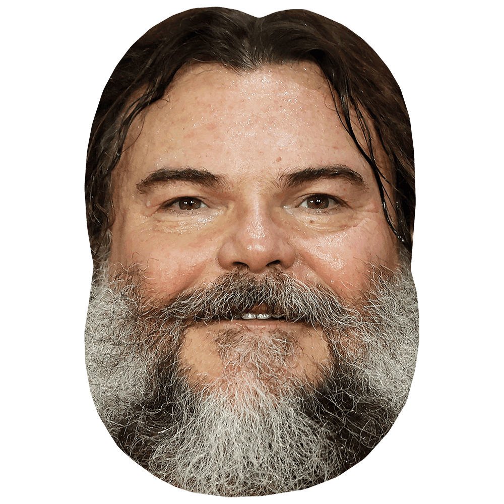 Jack Black (Grey) Big Head. Larger than life mask. - Walmart.com