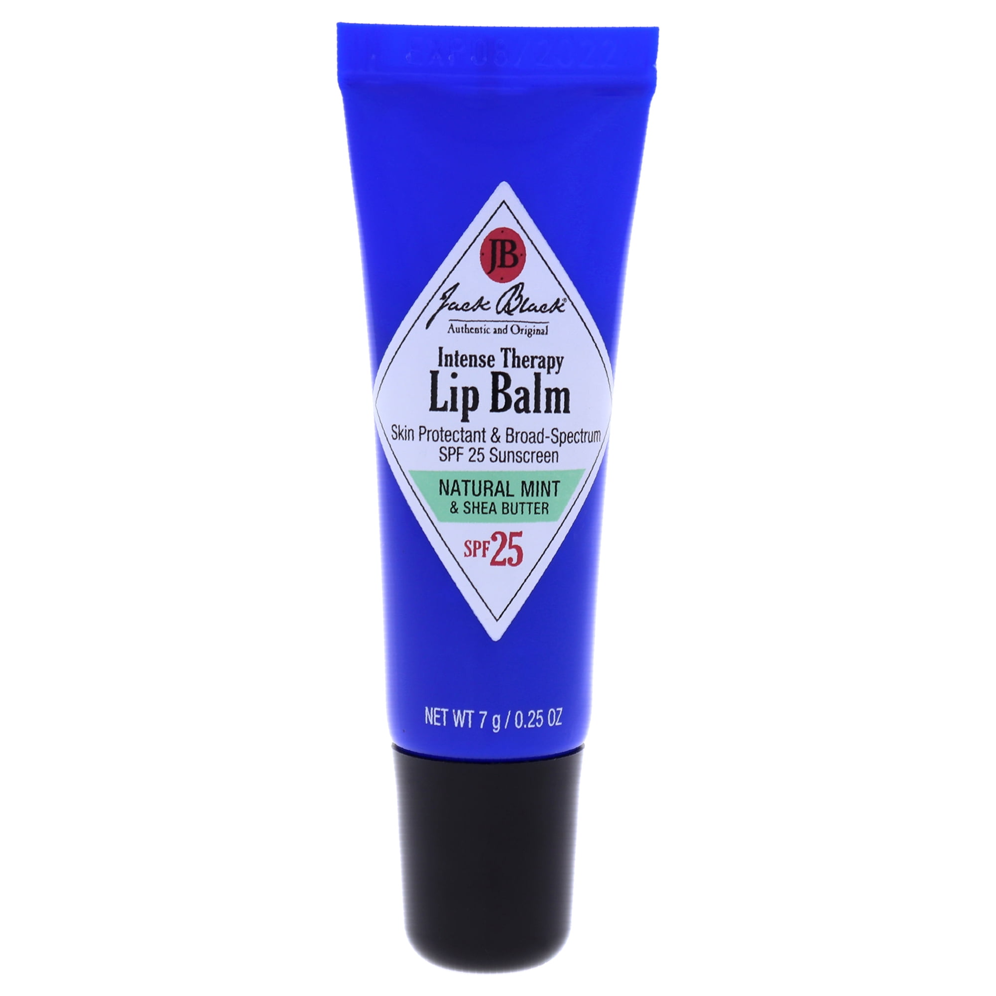 Jack Black Intense Therapy Lip Balm SPF 25 - Natural Mint and Shea ...