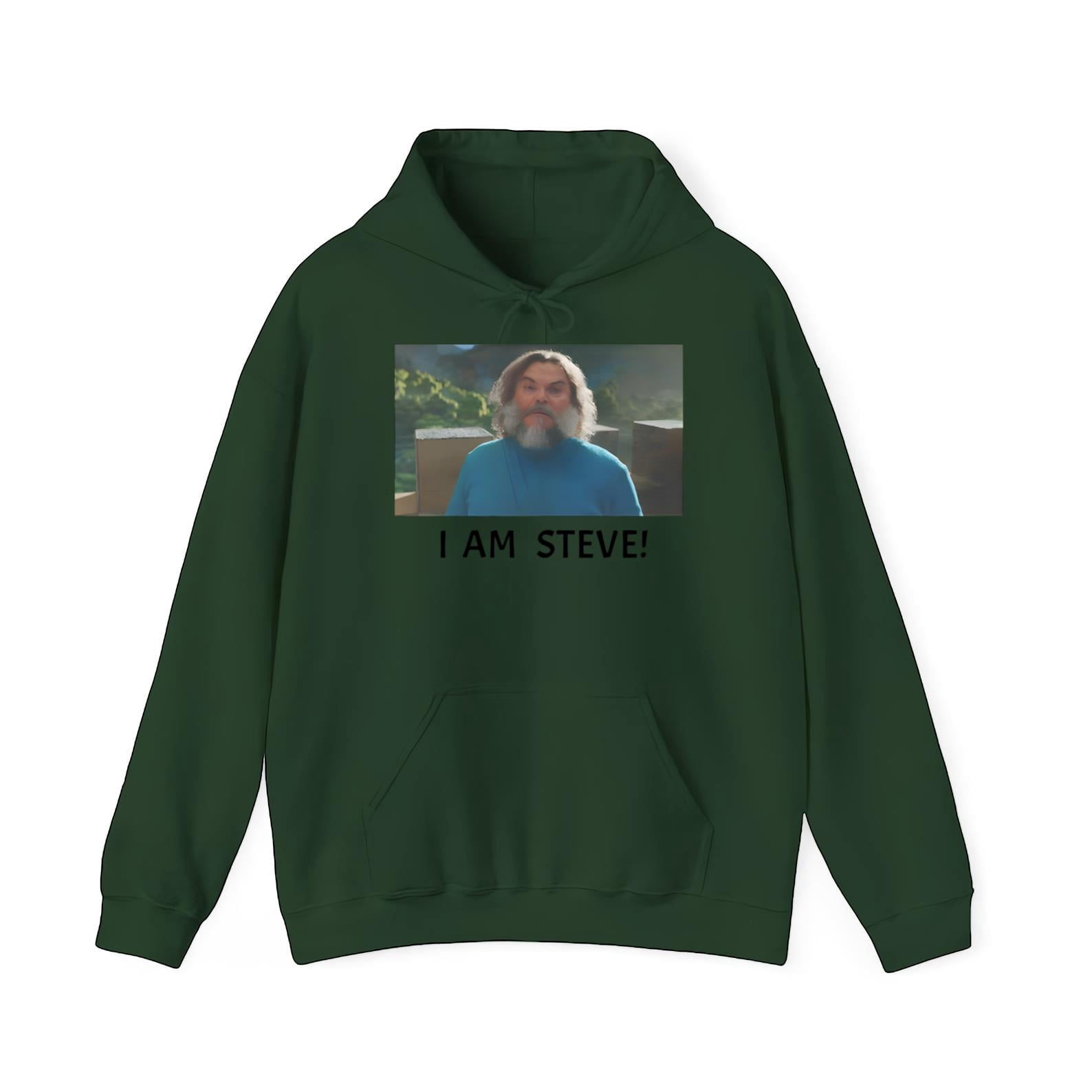 Jack Black Minecraft Steve Mashup Shirt A Minecraft Movie T Shirt ...