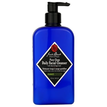 Jack Black Beard Exfoliator Facial Cleanser Wash, Energizing Face Buff ...
