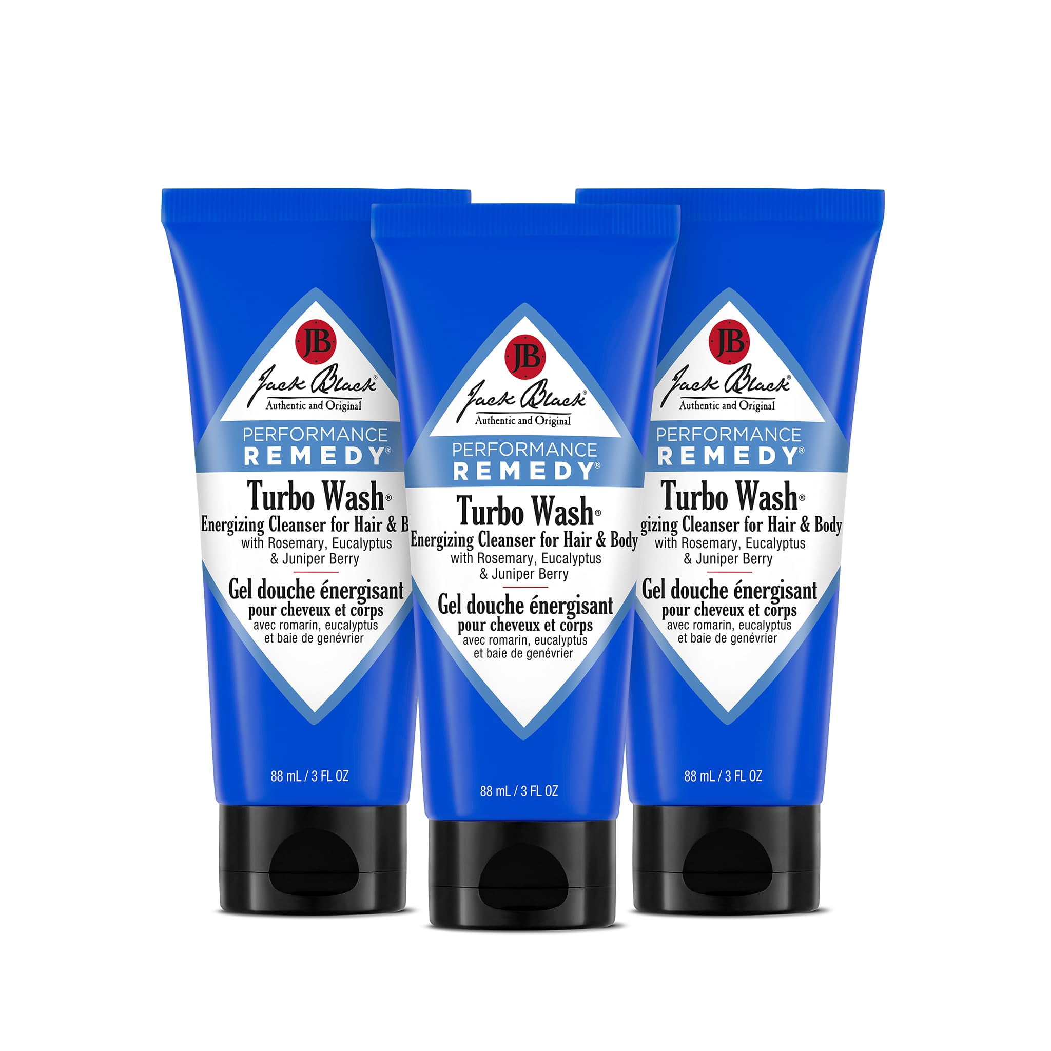 Jack Black Turbo Wash DPF11 Energizing Body & Hair Cleanser, Rosemary ...
