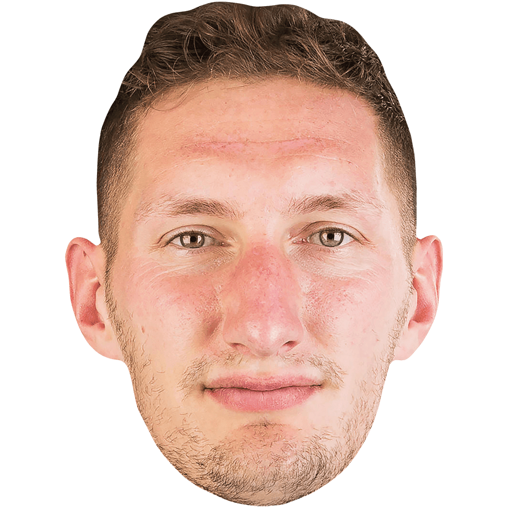 Jack Bonham (Beard) Flat Cardboard Face - Walmart.com