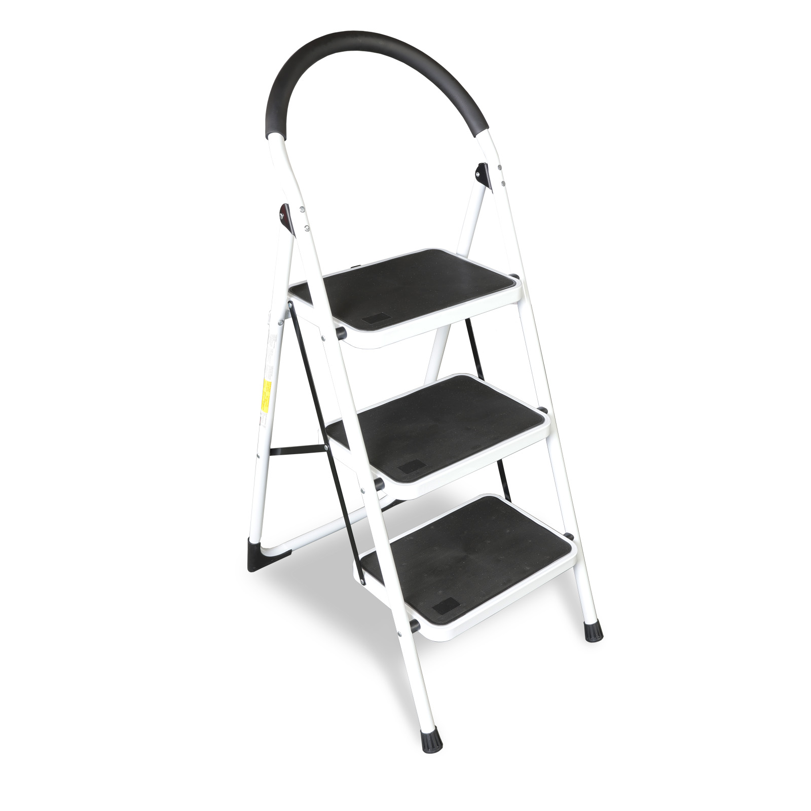 COSCO 2-Step Folding Steel Step Stool, 200lbs, Cool Gray - Walmart.com