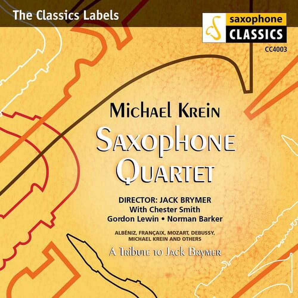 Jack Brymer - Michael Krein Saxophone Quartet - Music & Performance ...