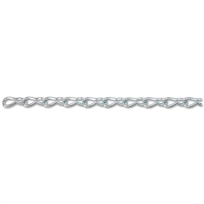 Jack Chain, Size Trade Size 14, 16 lb Working Load Limit, Zinc Plated ...
