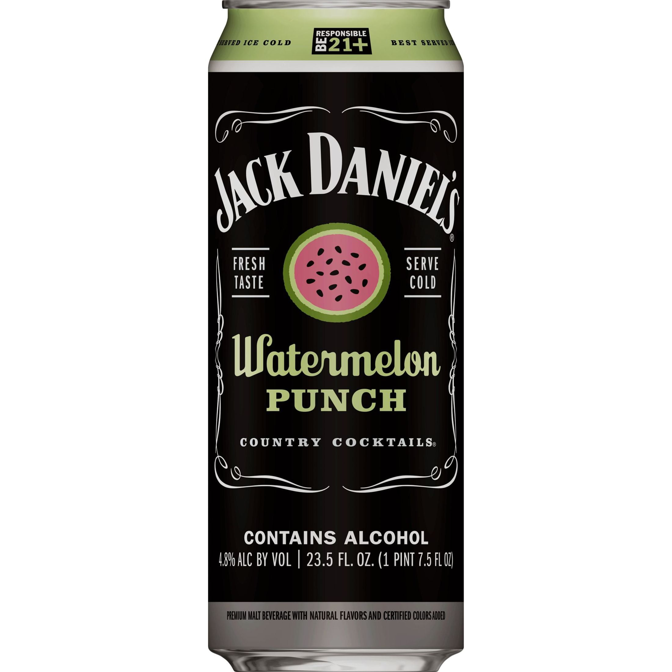 Jack Daniel's Country Cocktail, Watermelon Punch, Domestic Flavored ...