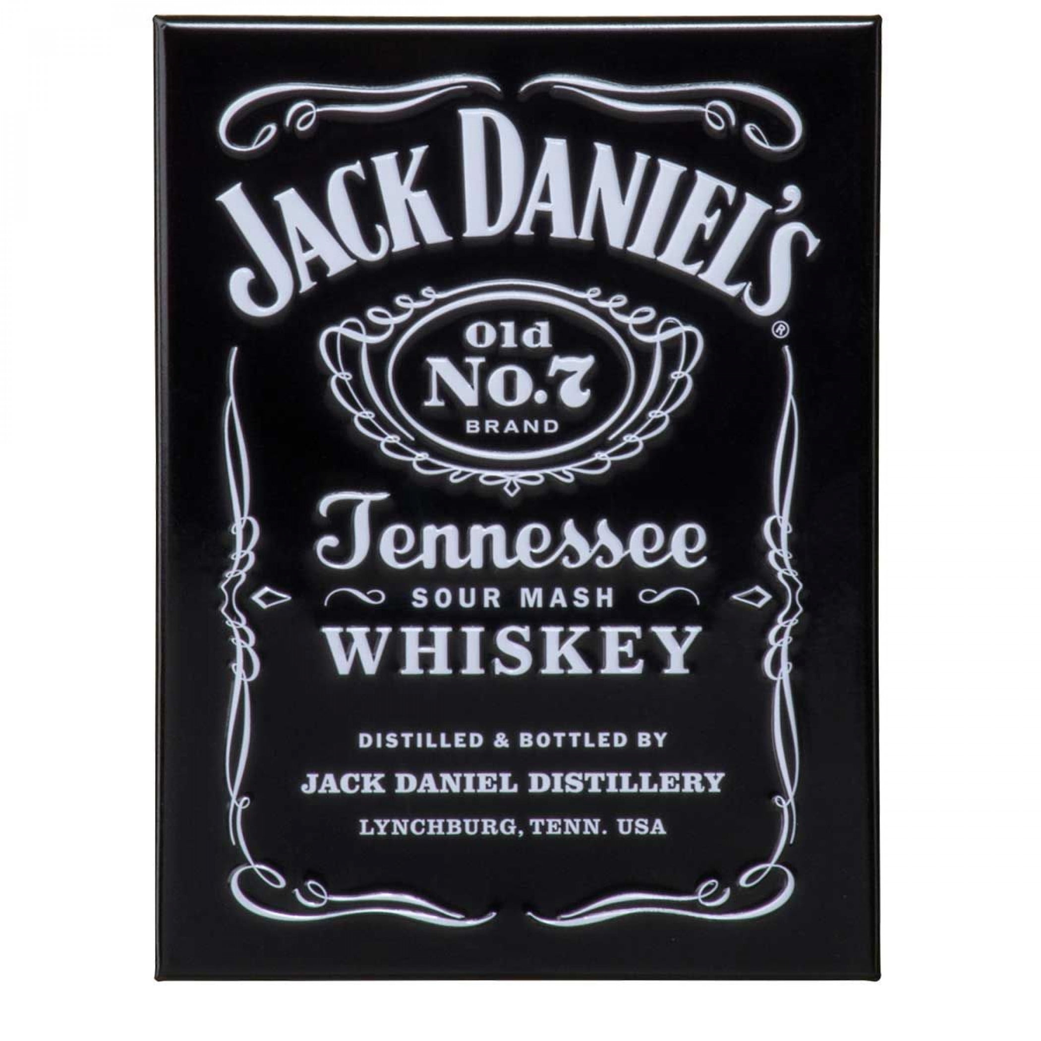 Jack Daniel's Embossed Label Refrigerator Magnet - Walmart.com